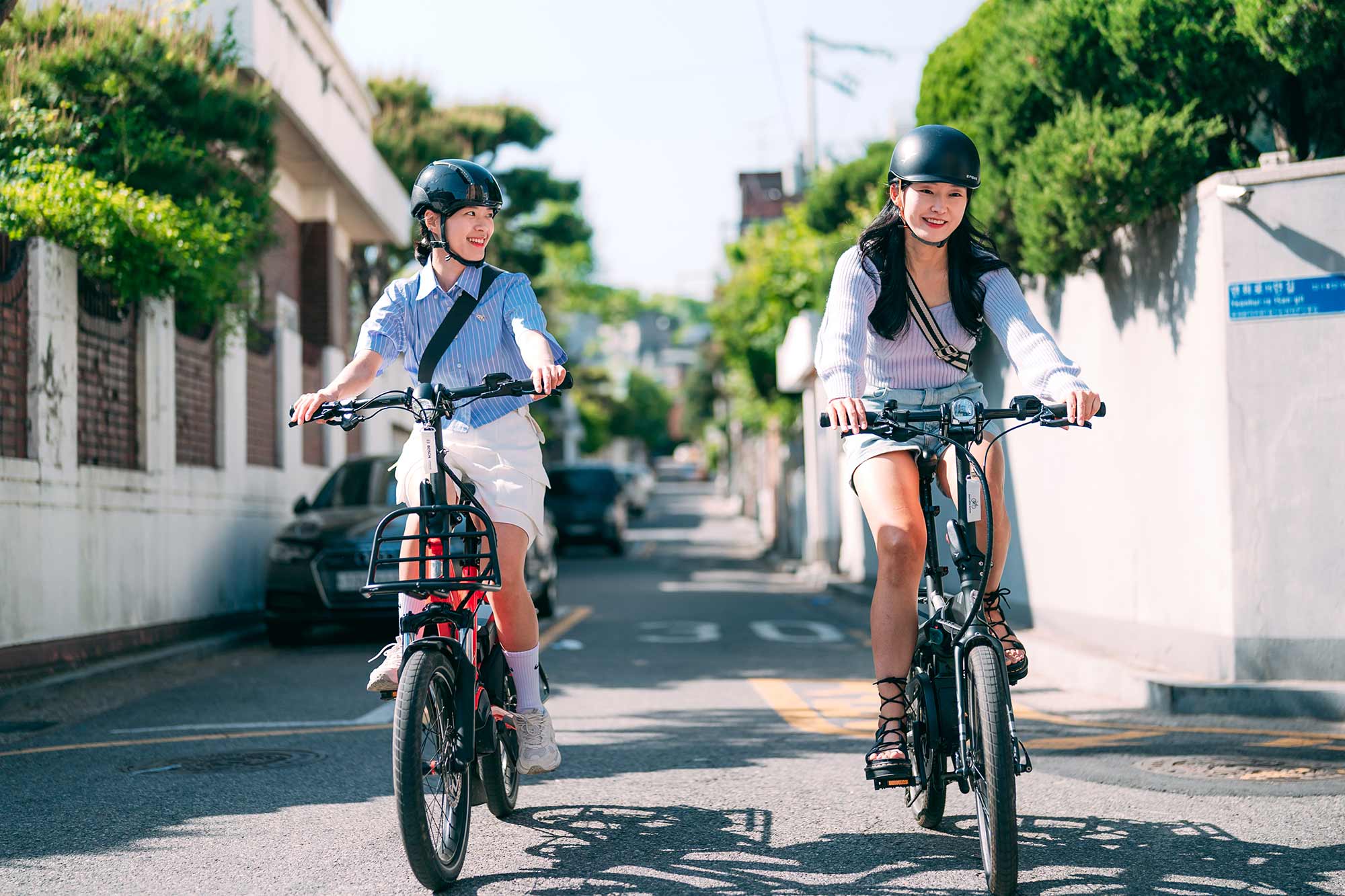 100명이 참여한, 보쉬 전기자전거 도심 팝업 스토어